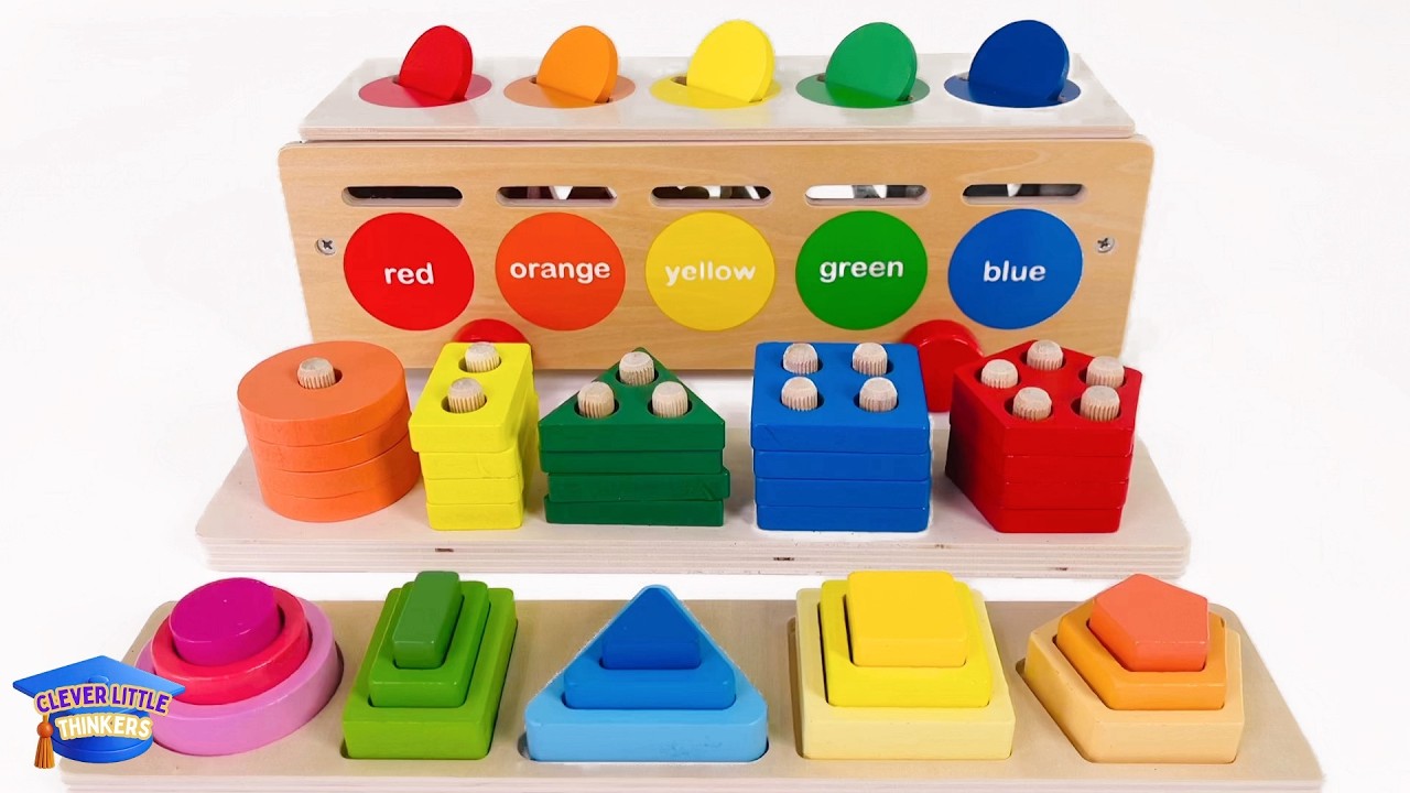 Best Learn Shapes, Numbers & Colors | Preschool Toddler Learning Toy ...