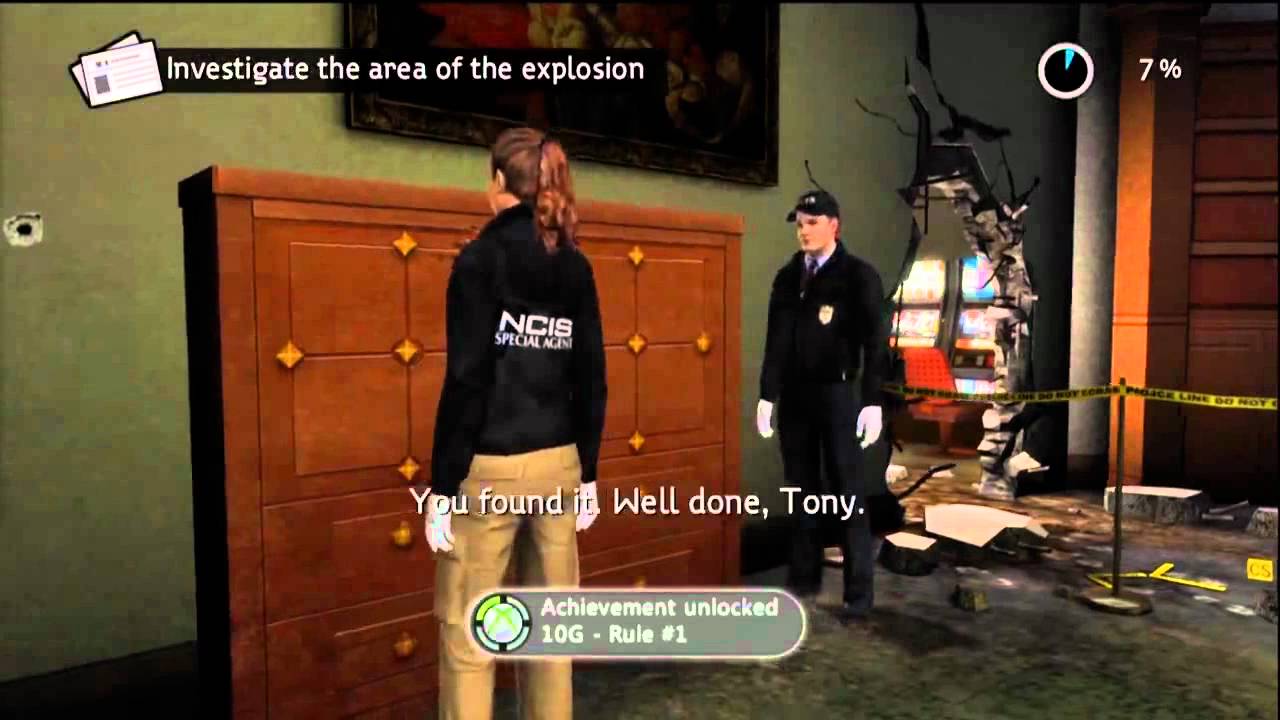 01 XBOX360 NCIS Full Gameplay Playthrough - YouTube