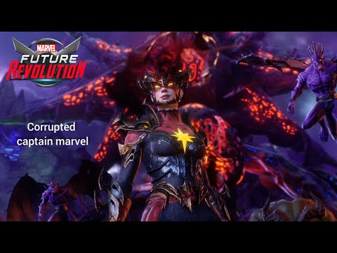 Chapter 6 Dark Dimension- defeat the corrupted Captain Marvel | Marvel Future Revolution
