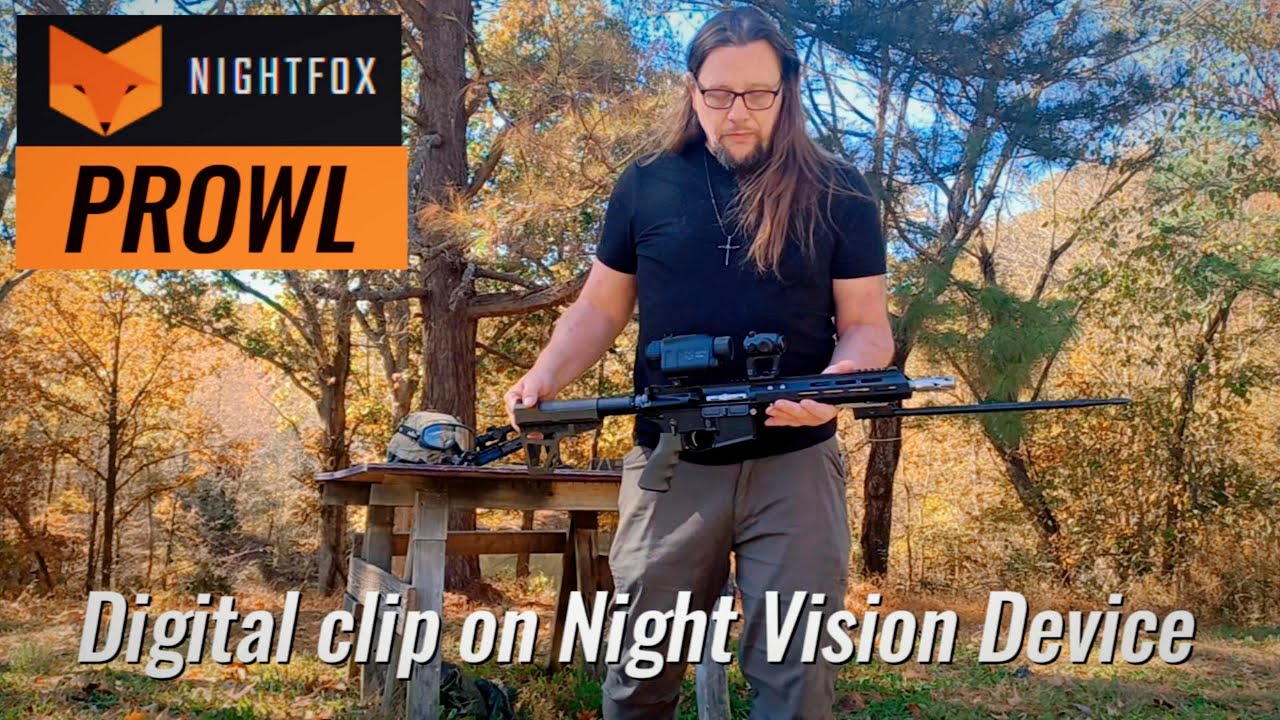 NIGHT FOX PROWL: Digital night vision at it's best - YouTube