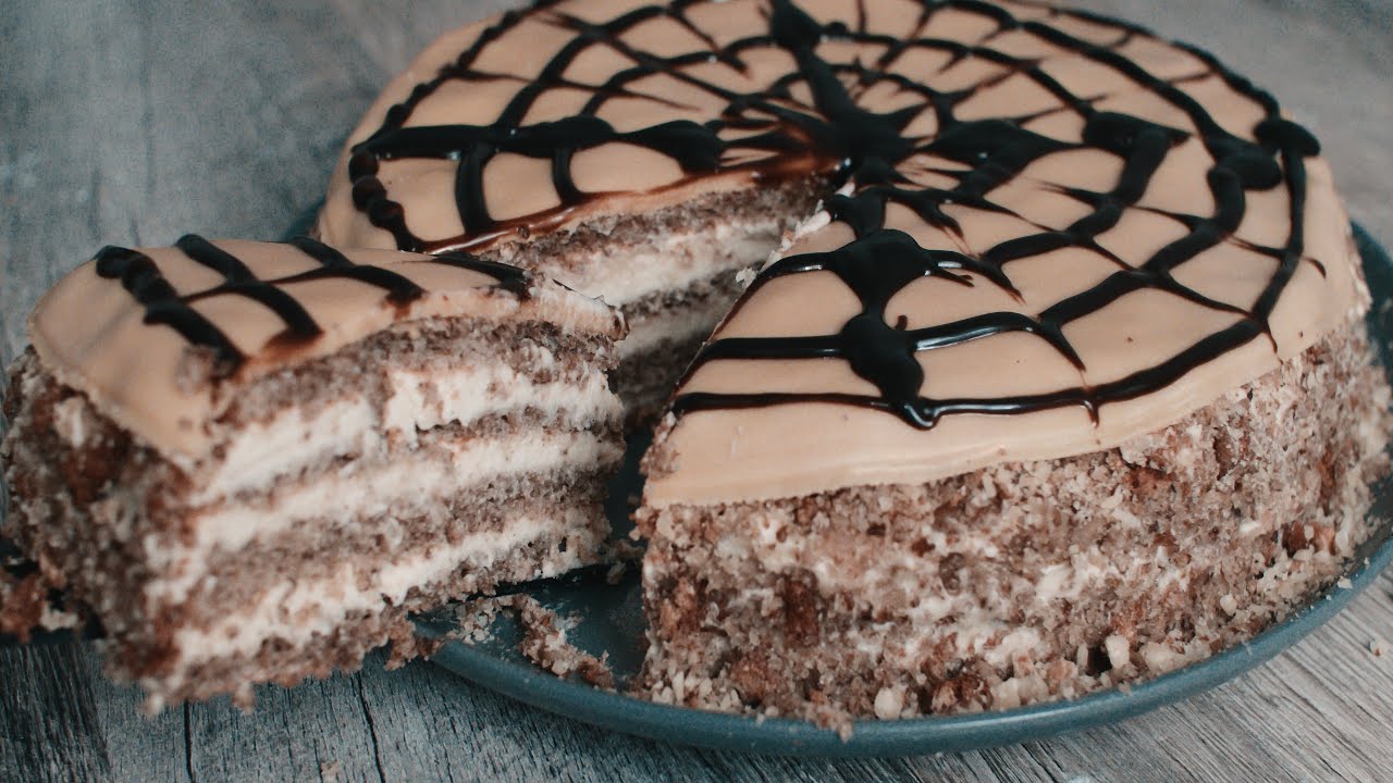 Cognac Buttercream Cake - YouTube