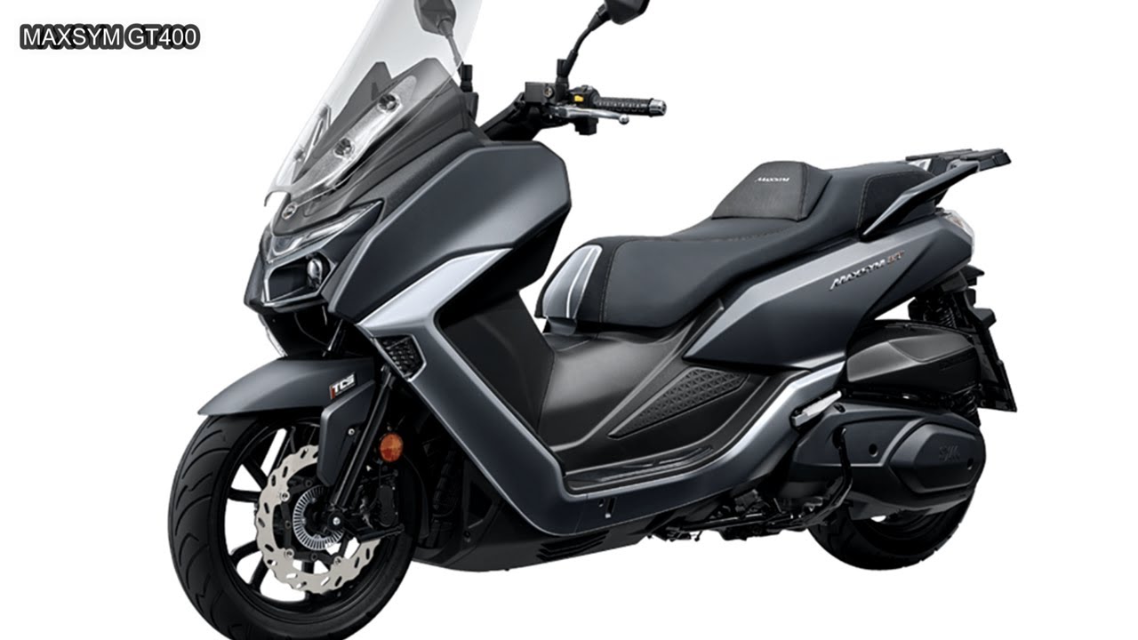 2025 400cc Maxi Scooter from SYM - MAXSYM 400GT - YouTube