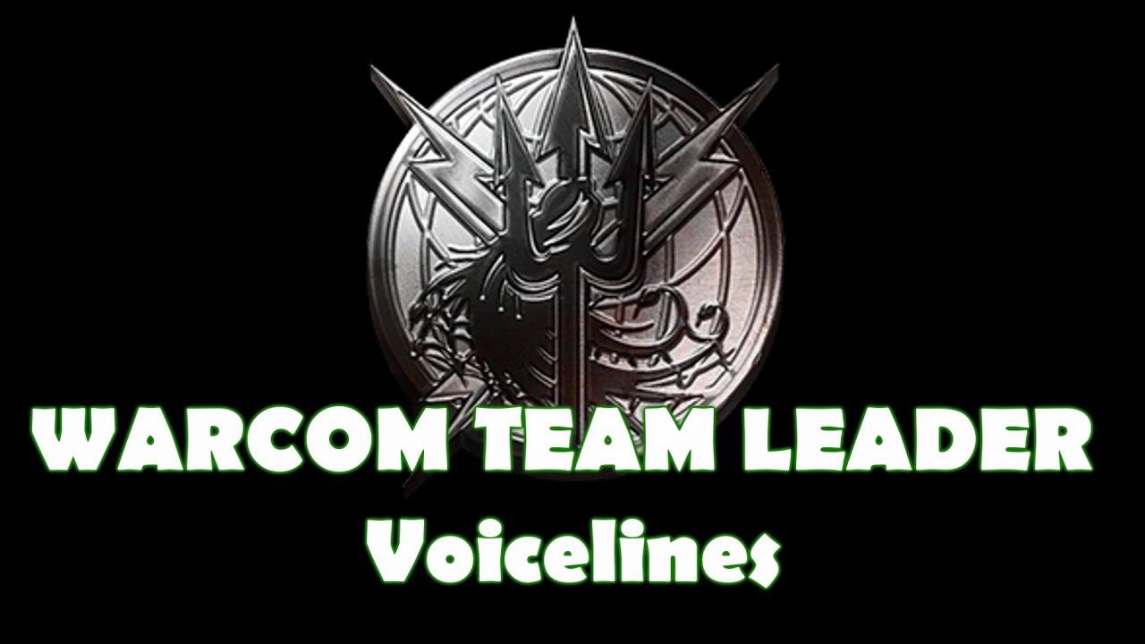 Call of Duty: Modern Warfare - "WARCOM Team Leader" Voicelines(Re-up) - YouTube