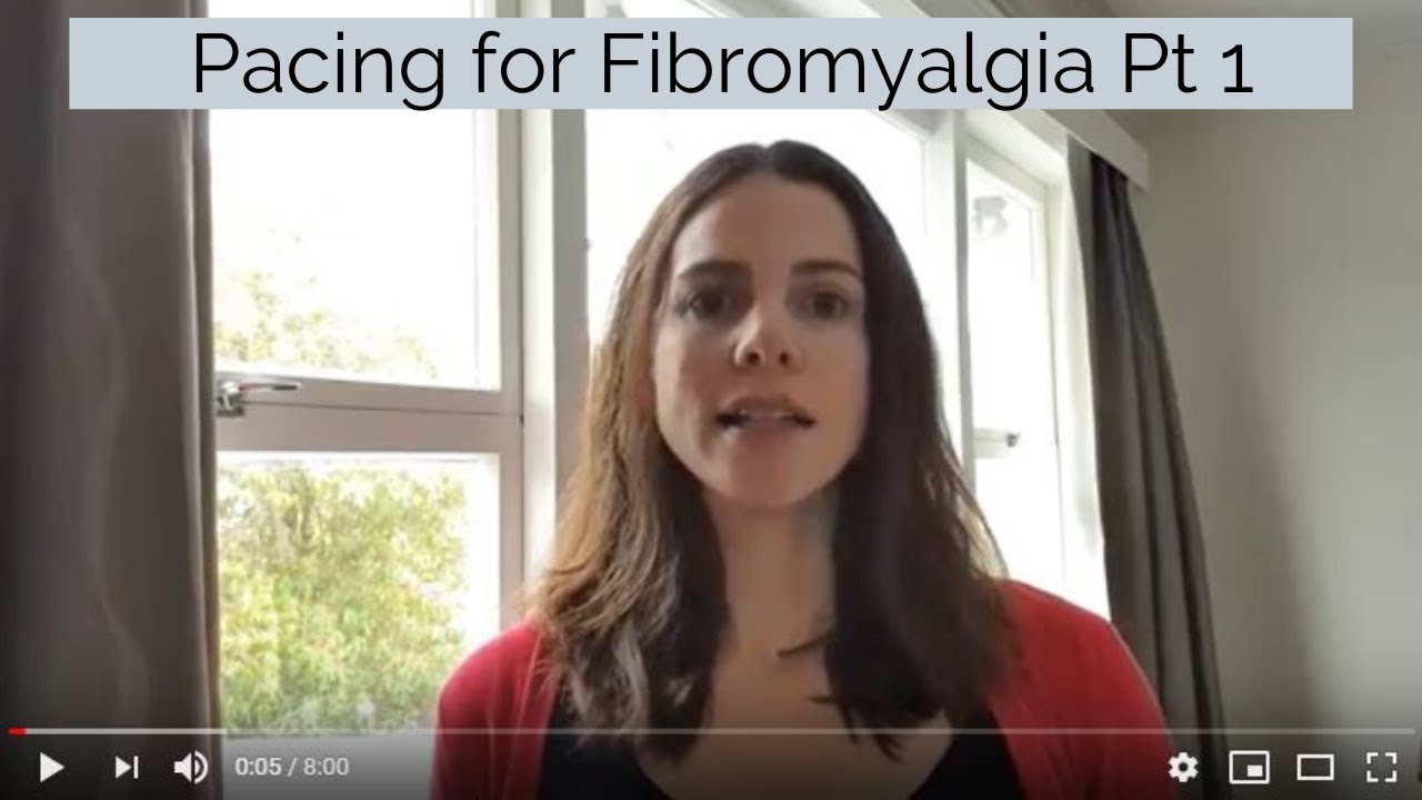 Pacing for Fibromyalgia: What is it? How do we start? - YouTube