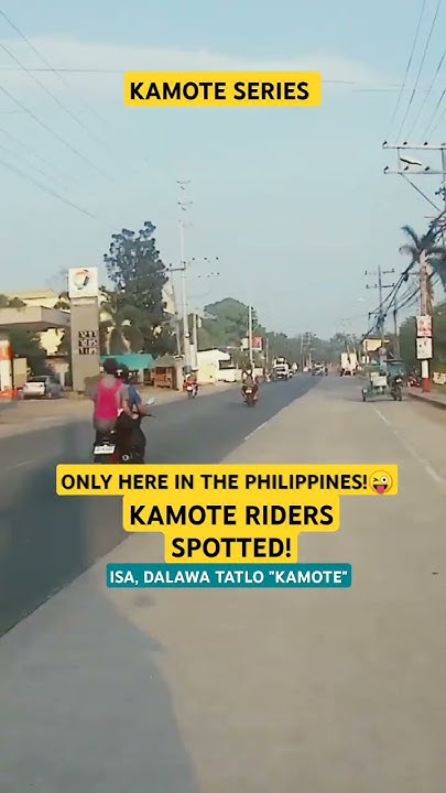 KAMOTE RIDERS ON THE SPOT! ONLY HERE IN THE PHILIPPINES!#rider - YouTube