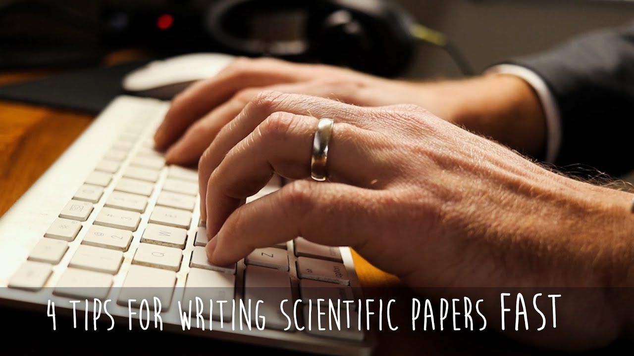 4 Tips to Writing Academic Papers FAST! - YouTube