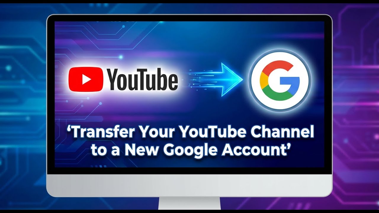 How to Easily Transfer Your YouTube Channel to Another Google Account ...
