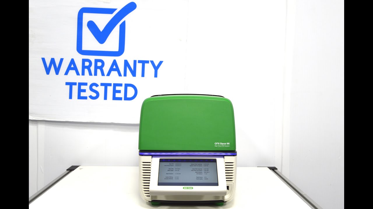 Bio-Rad CFX Opus 96 Real-Time PCR System [BOSTONIND] - 54585 - YouTube