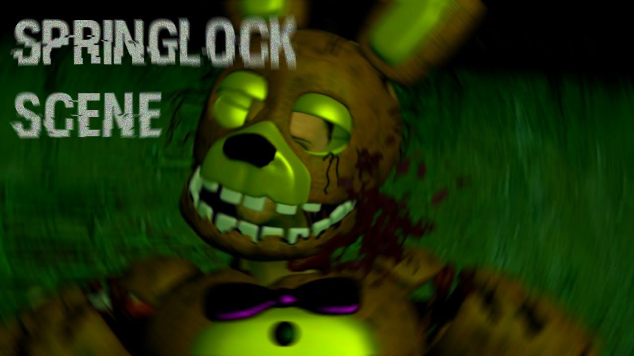 William Afton Death Scene Animated | 200 Subscriber Special - YouTube
