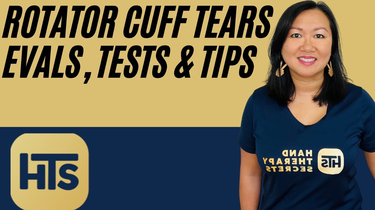 Understanding Rotator Cuff Injuries, RTC Shoulder Testing | CHT Exam ...