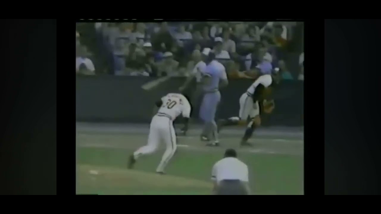 Orioles vs Brewers- 1982 final game- Wild Bill Hagy “O-R-I-O-L-E-S ...
