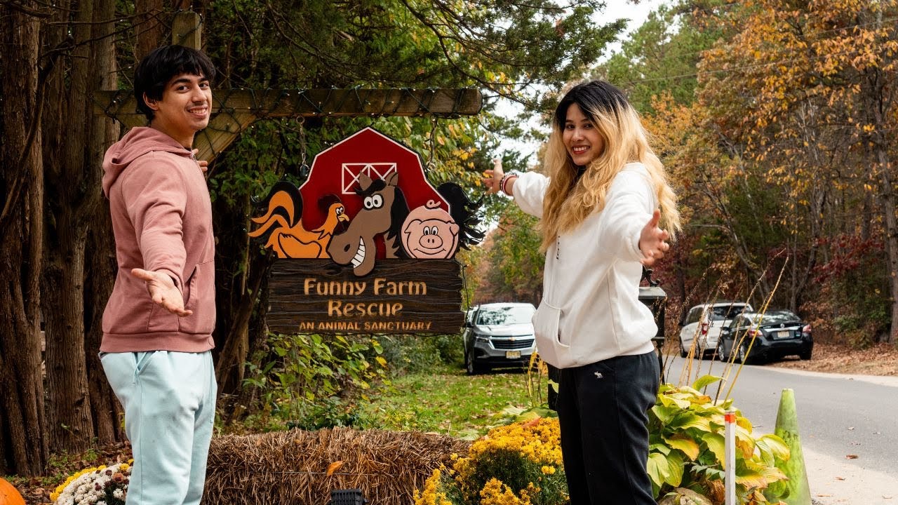 FEEDING ANIMALS!! | Funny Farm Vlog - YouTube