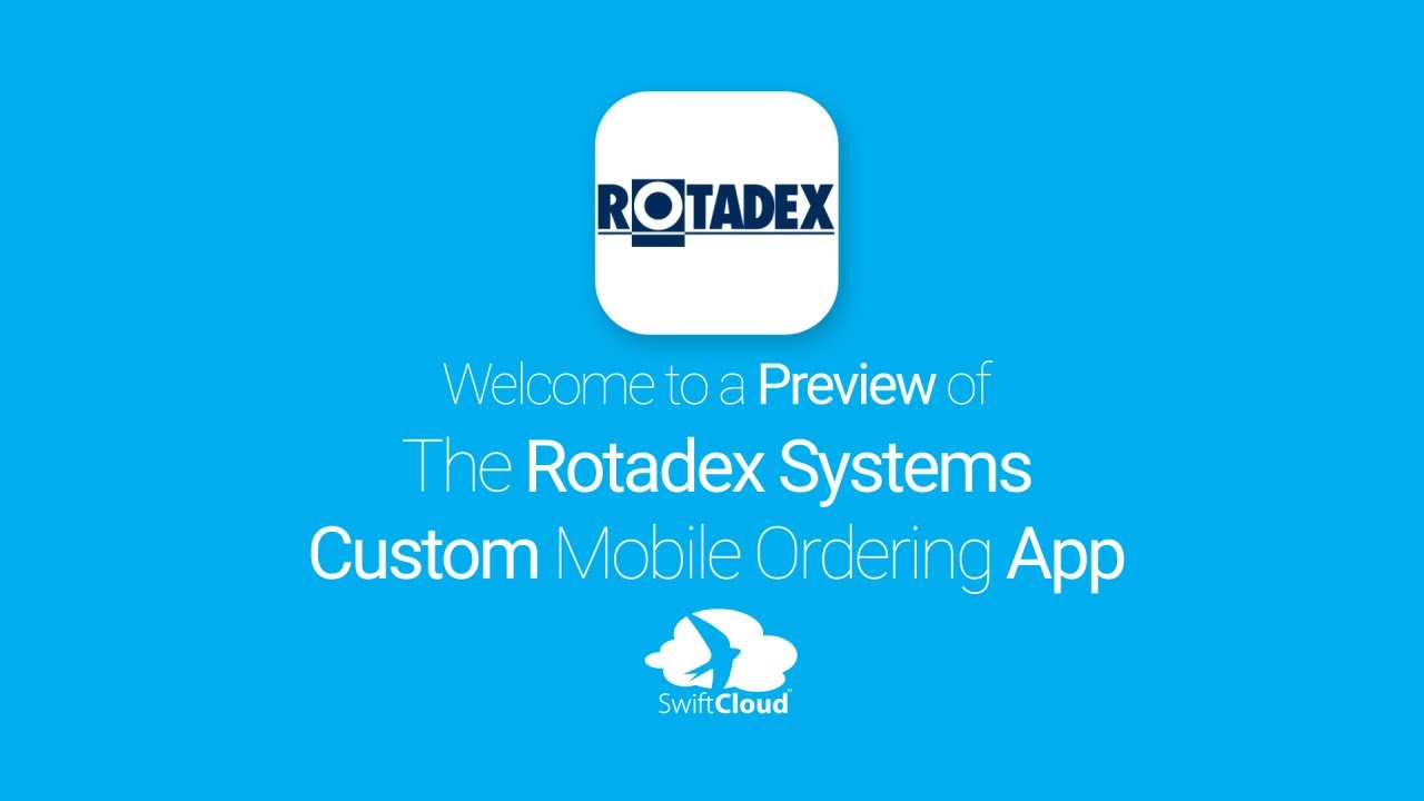 Rotadex Systems - Mobile App Preview - ROT785 - YouTube