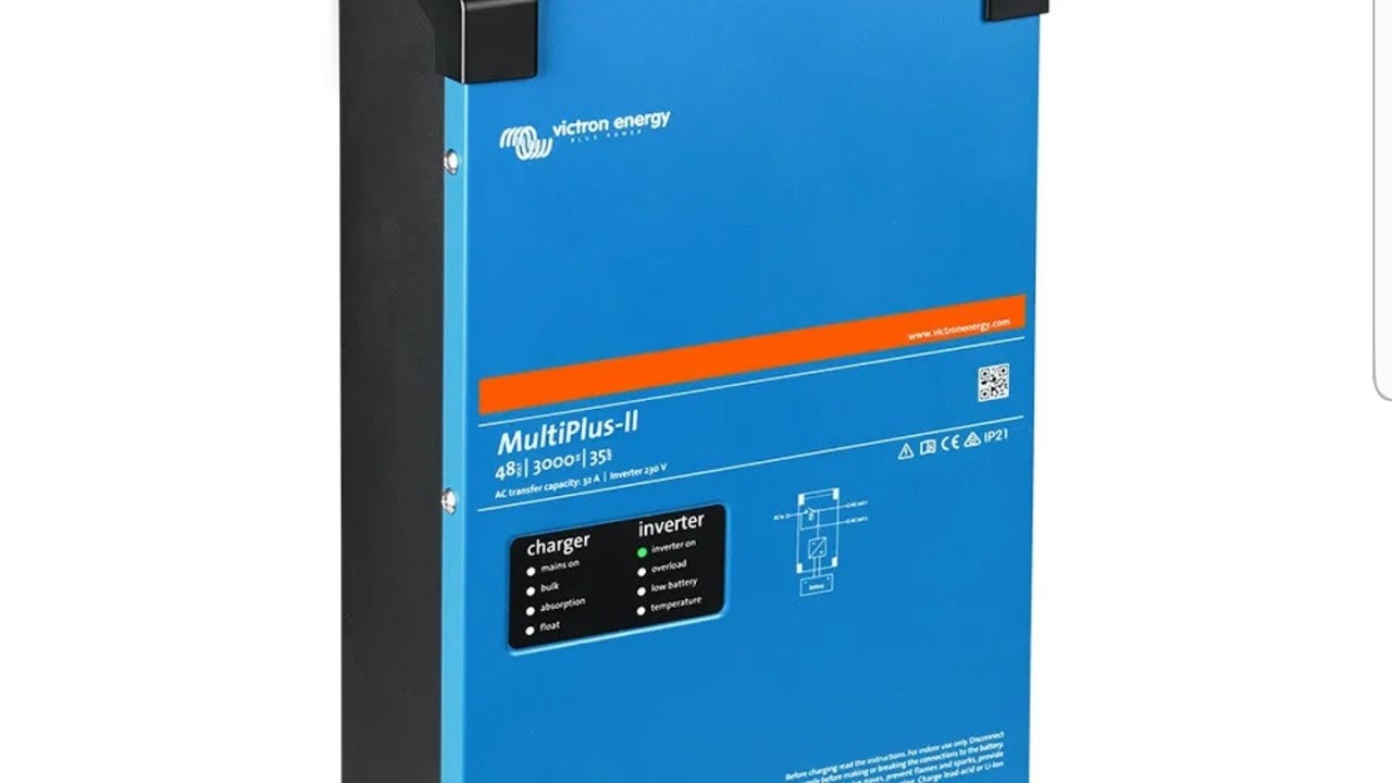 VICTRON MULTIPLUS-II 48/3000 35-50 120V [PMP482305100] - YouTube