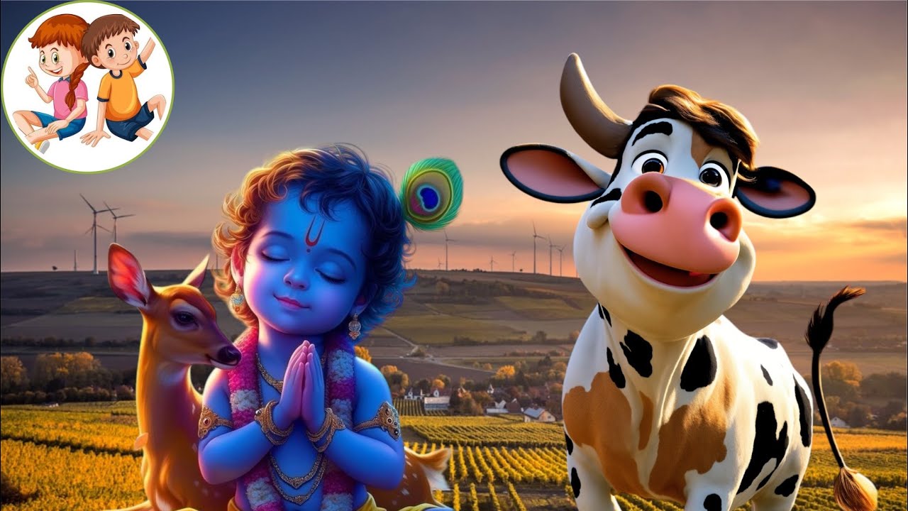 छोटी छोटी गैया - Choti Choti Gaiya Chote Chote Gwal | Krishna Song ...