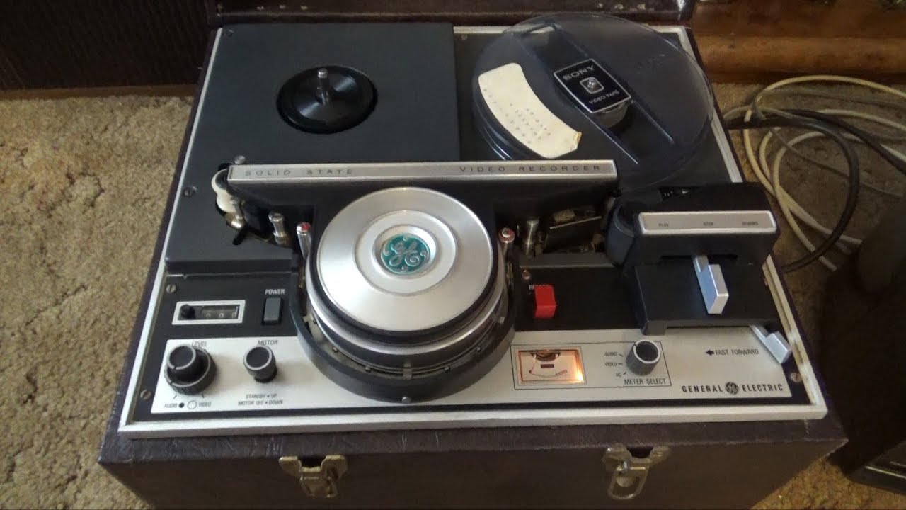 Video Reel To Reel Recorder Demonstration - YouTube