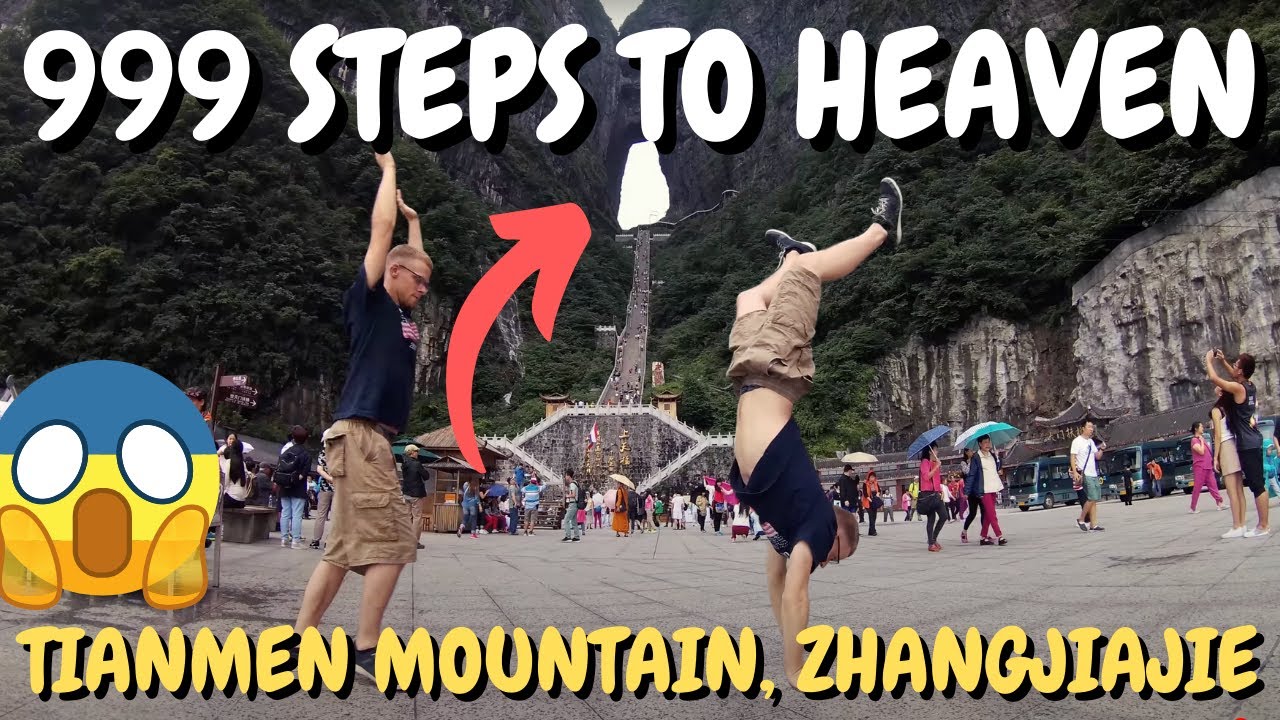 999 Steps to Heaven, Tianmen Mountain - Zhangjiajie, China - YouTube