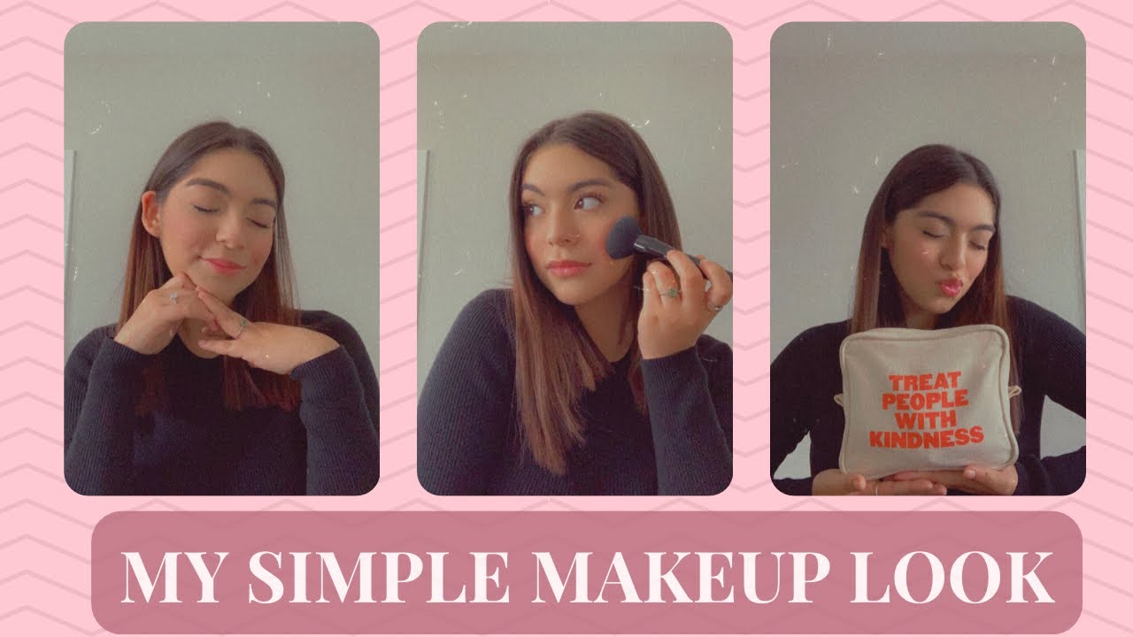 MY SIMPLE MAKEUP LOOK - YouTube