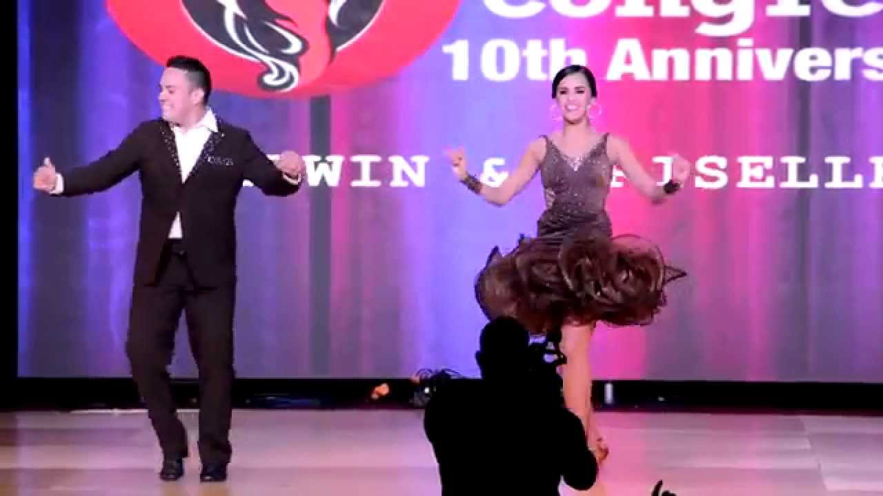 Edwin Nieves & Griselle Agosto at Orlando Salsa Congress 2015 - YouTube