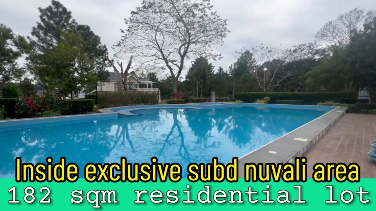 Nov-256 Residential lot 182 sqm titled inside exclusive subdivision ...