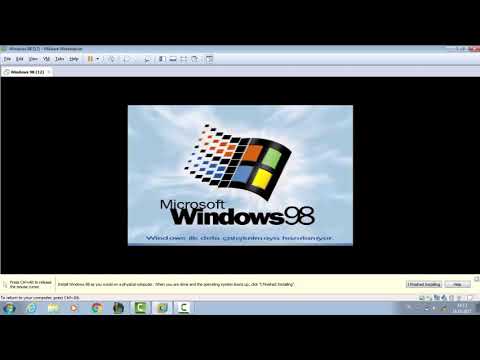 Vmware ile Windows 98 Kurulumu