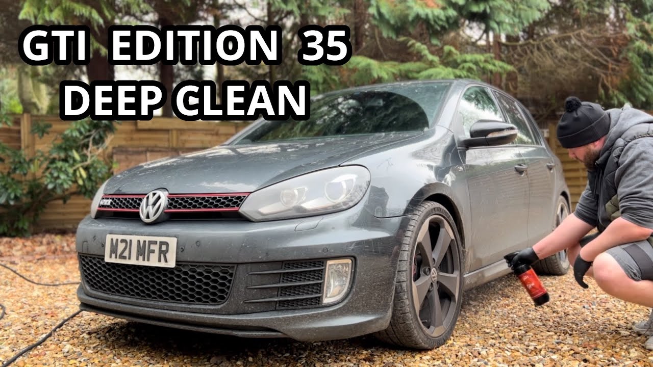 GOLF GTI EDITION 35 SATISFYING DEEP CLEAN - YouTube
