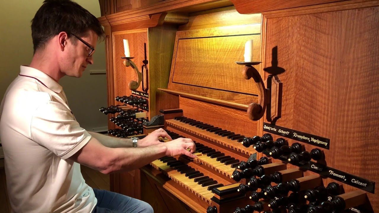 Demo of the North German Organ at Salem Lutheran, Wausau, WI - YouTube