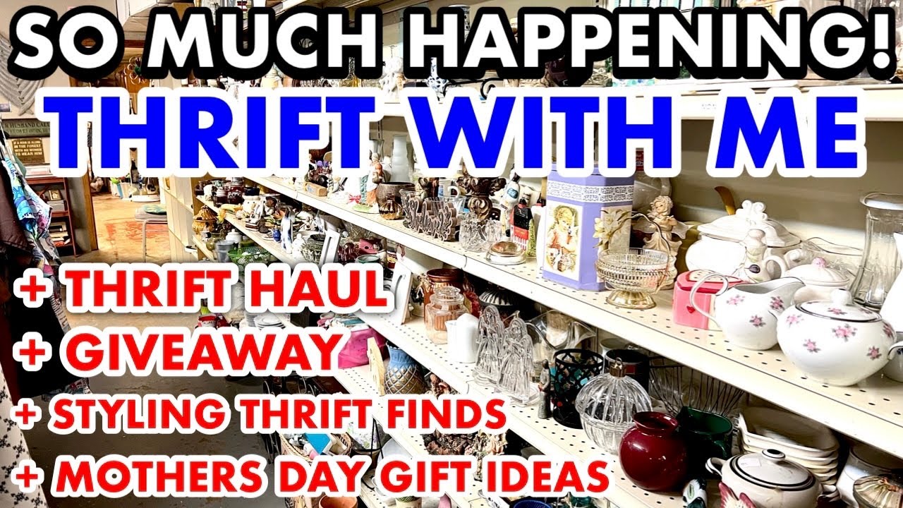 SO MUCH HAPPENING! Goodwill Thrifting and a Styled Thrift Haul ...