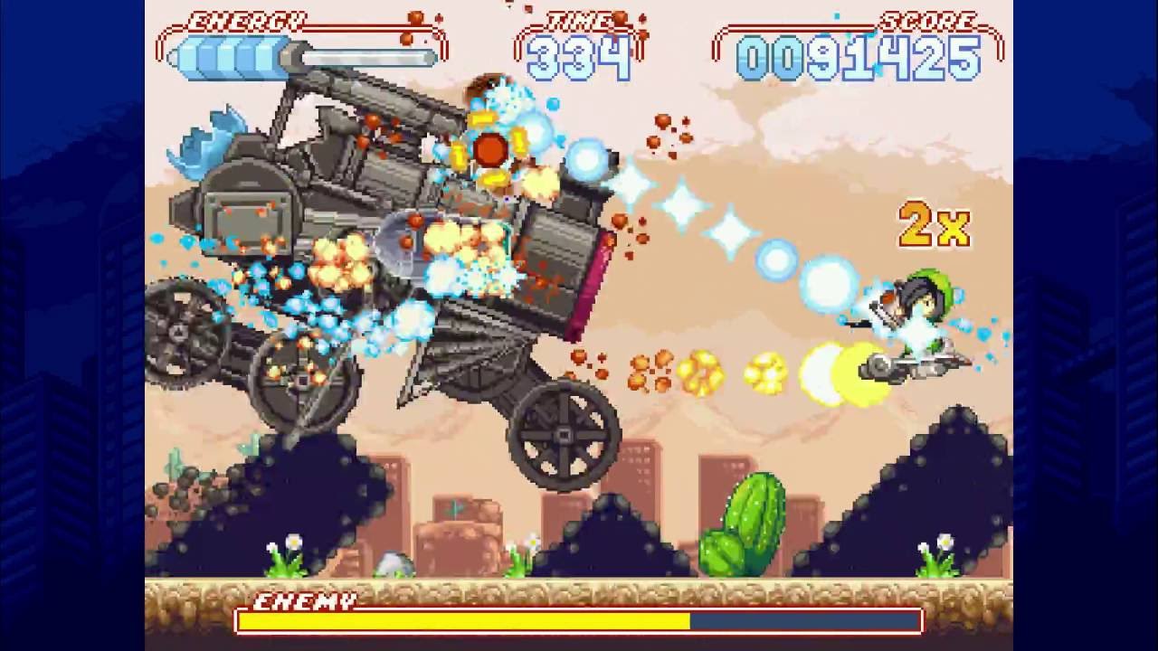 Noitu Love: Devolution Wii U Gameplay - Stage 4 & Boss Battle Footage ...