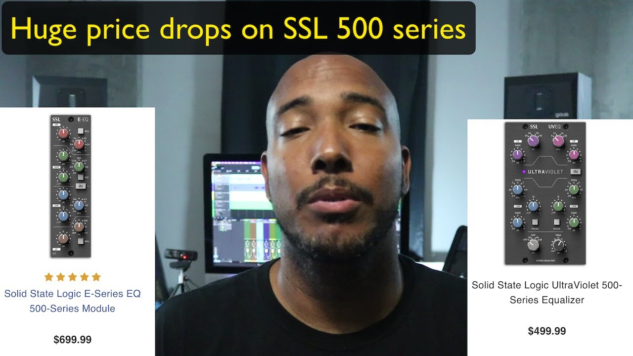 Huge price on SSLL 500 series gear! SSL Violet EQ now $499! - YouTube