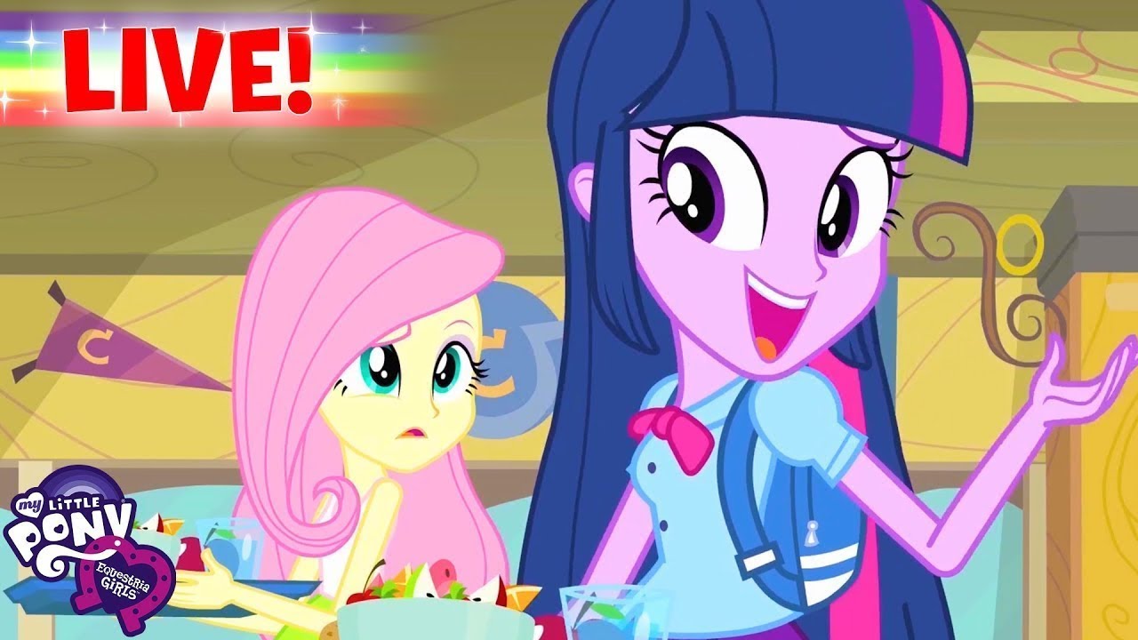 🔴 Equestria Girls LIVE 🔮 ALL MOVIES MARATHON 🎥 Full Movies Children's ...