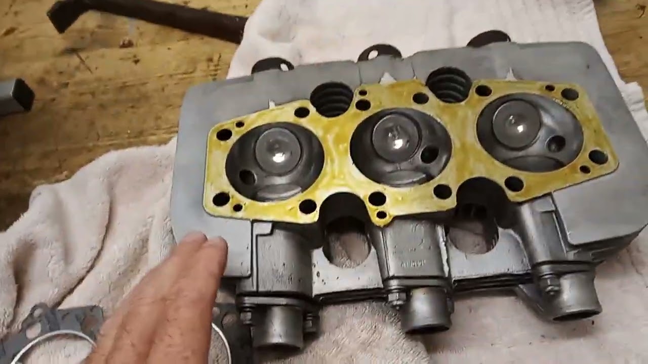 Triumph Trident T150V Engine Rebuild. Part 28: Fitting the Cylinder ...