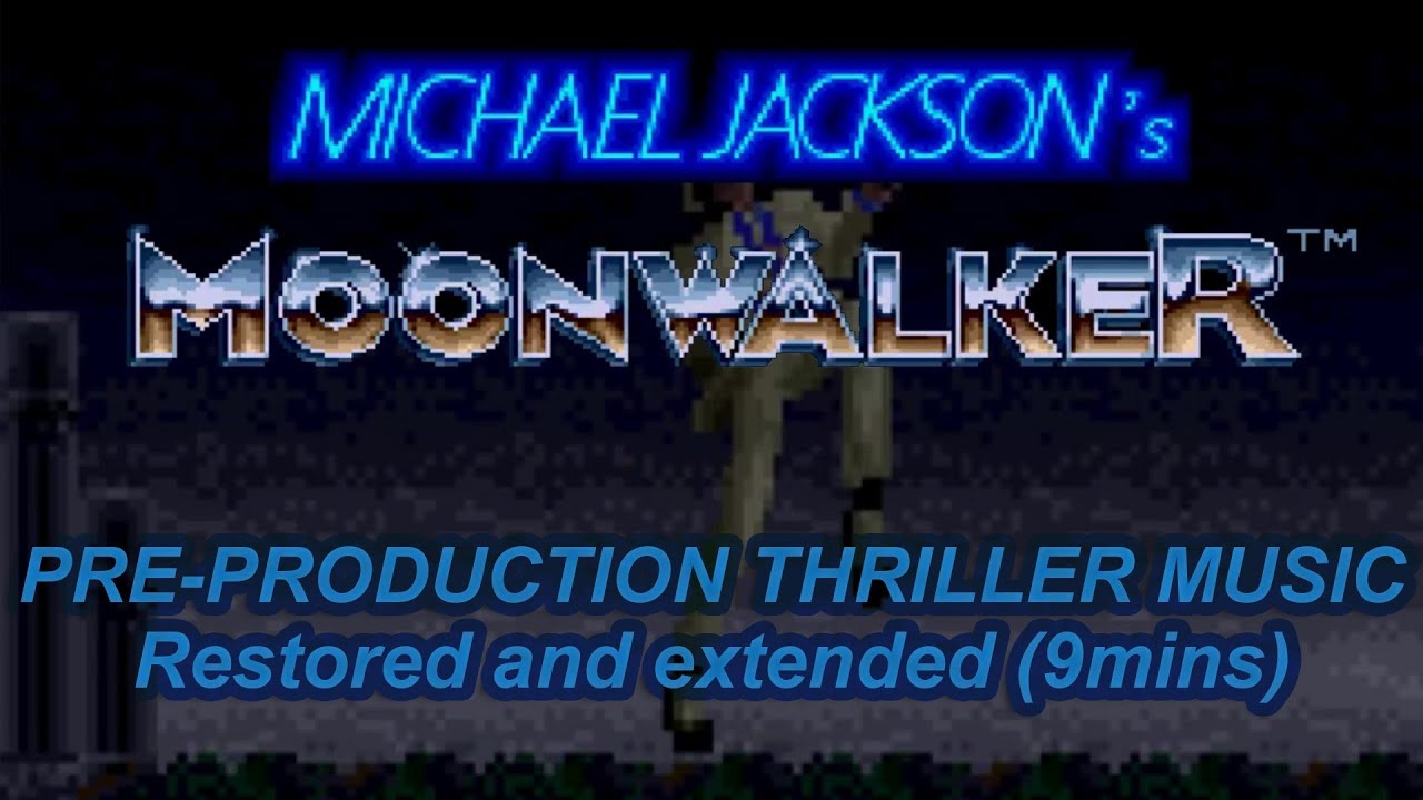 Michael Jackson's Moonwalker - Thriller OST Genesis / MD [Prototype ...