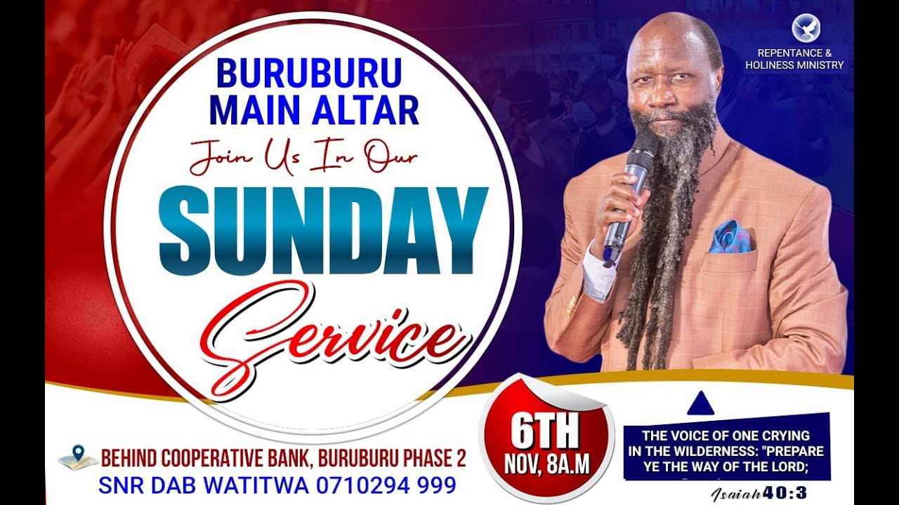 BURUBURU MAIN ALTAR - YouTube