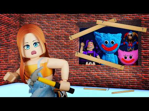 NANGGULO ANG MGA POPPY PLAYTIME SA BAHAY KO | ROBLOX Build to Survive the Poppy Playtime