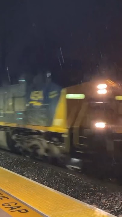 CSX I158 with CSXT #454 (Spirit Of Magnolia) YN2 leading - YouTube