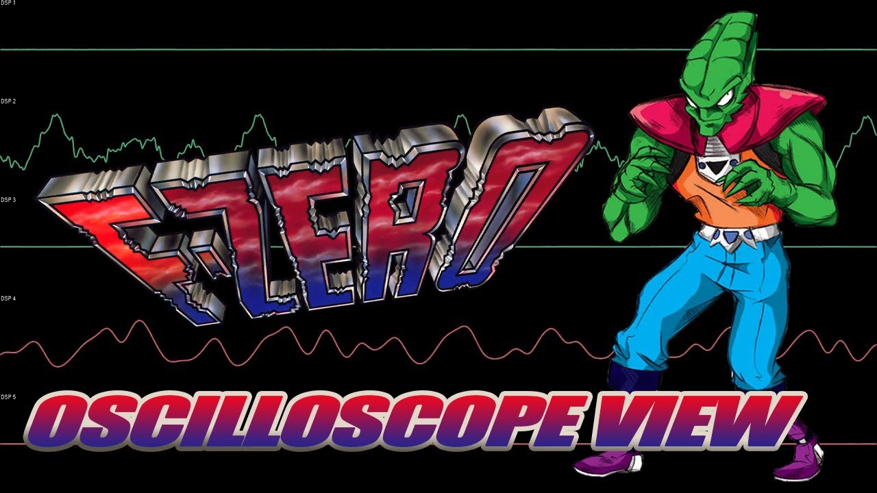 Death Wind - F-Zero OST Oscilloscope View - YouTube