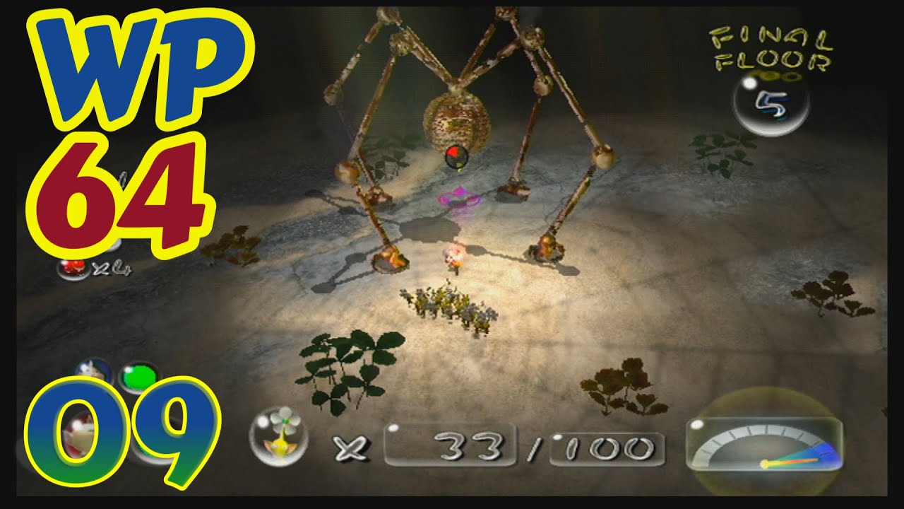 That's a big Spider! - Pikmin 2 - Part 9 - YouTube