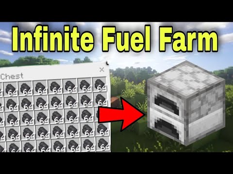 Minecraft 1.18 : UNLIMITED BAMBOO Fuel Farm IN BADROCK ( java/ xbox ...