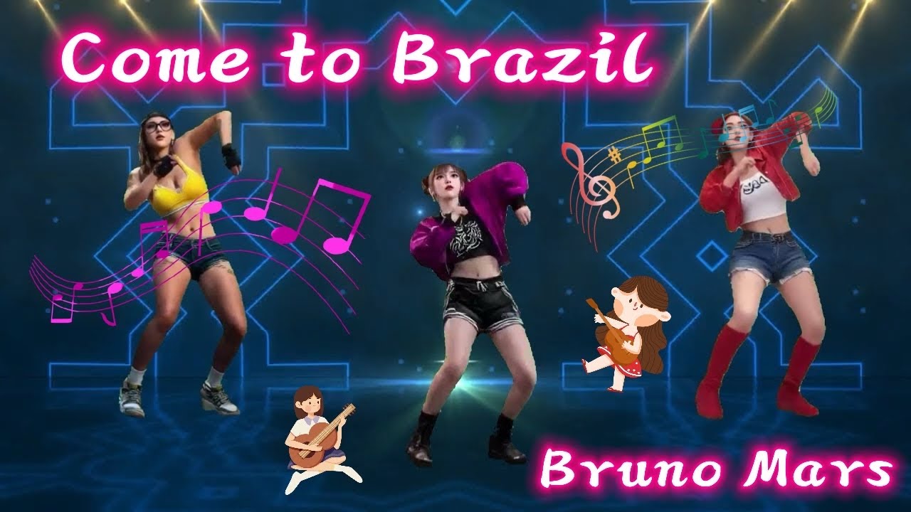 Bruno Mars Come to Brazil Song | Girl Group Dancing 女團表演跳舞 #80smusic ...
