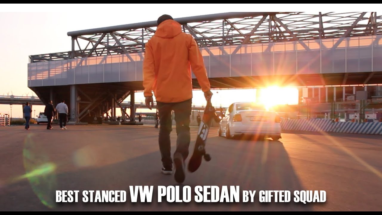BEST STANCED VW POLO SEDAN BY GIFTED SQUAD - YouTube