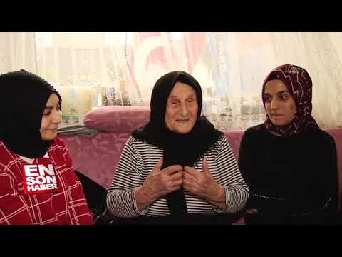 107 yaşındaki Hamide nineye sürpriz doğum günü