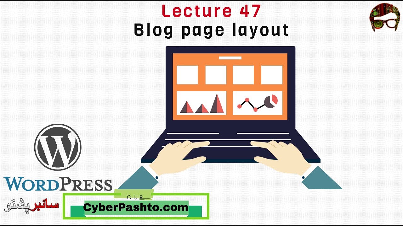 Wordpress Lecture 47 Blog Page Layout In Wordpress Website Wordpress Course Cyber Pashto 2054