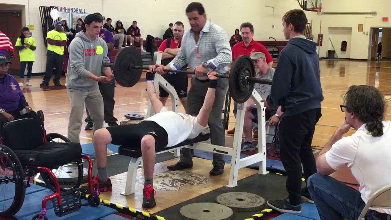 Alex Obert-Thorn Bench Press - YouTube