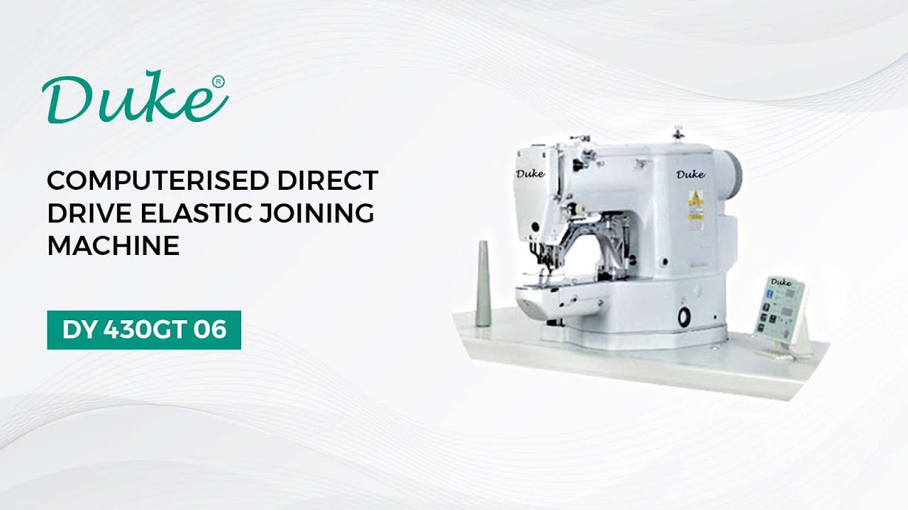 Factory Video : Elastic joining Machine | DY- 430GT - 06 | HCA - YouTube