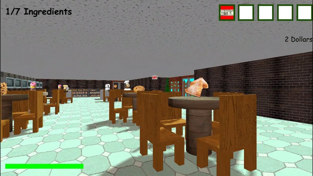 Baldi's Bakery v1.2.0 (Better Graphics) - YouTube