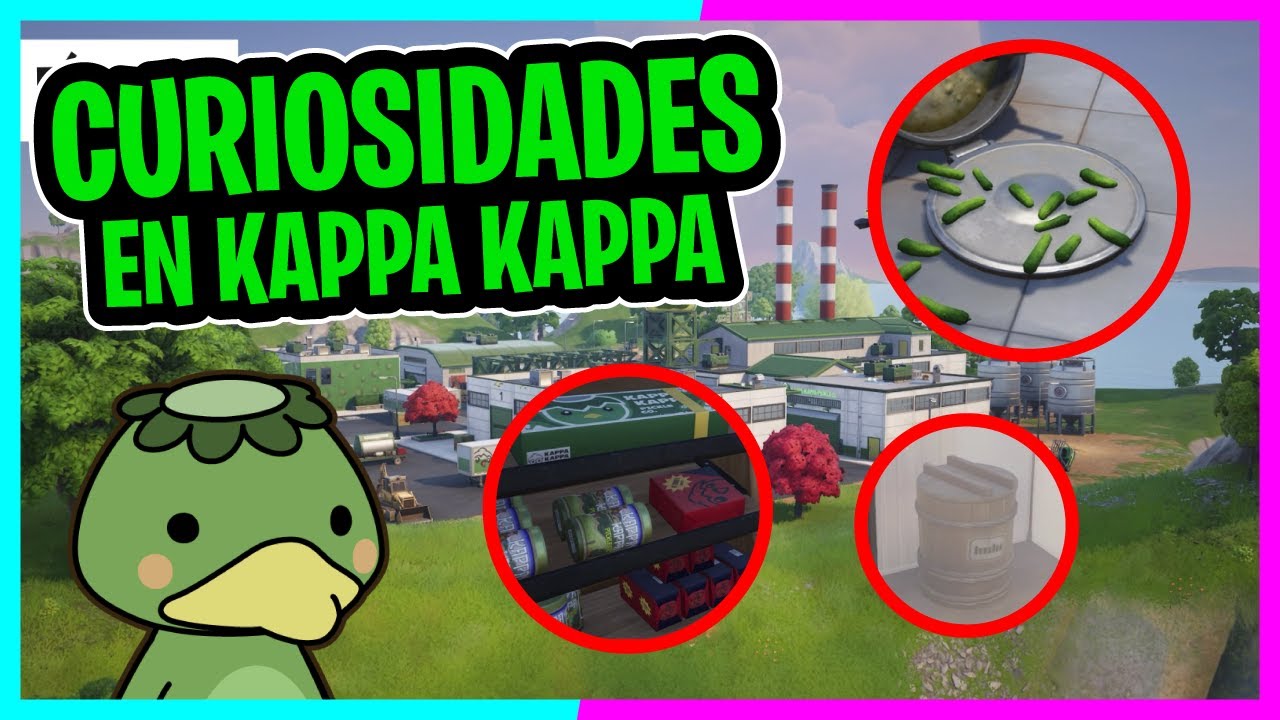 CURIOSIDADES EN KAPPA KAPPA - C6.T1 #fortnite - YouTube