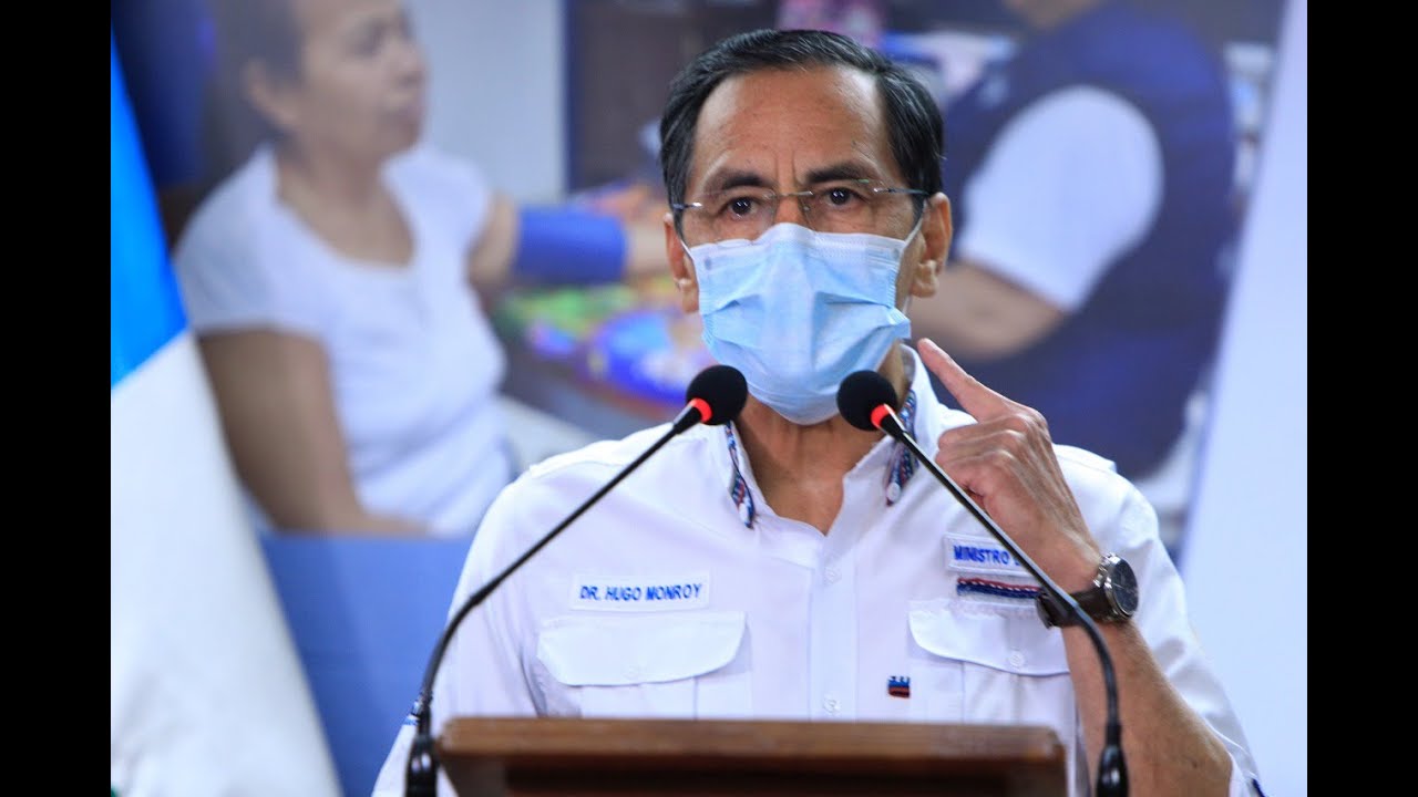 Ministro de Salud, Hugo Monroy, actualiza datos hoy jueves 11 de junio ...