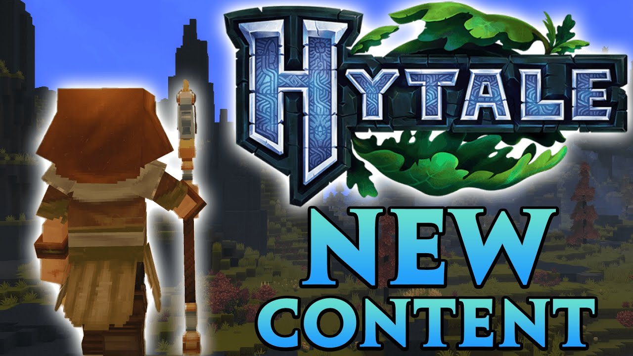 NEW Hytale GAMEPLAY and Screenshots Breakdown - YouTube