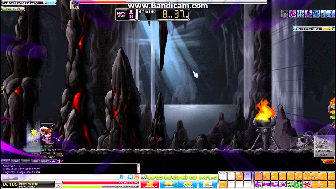 MapleStory Root Abyss Vellum Boss Run - YouTube